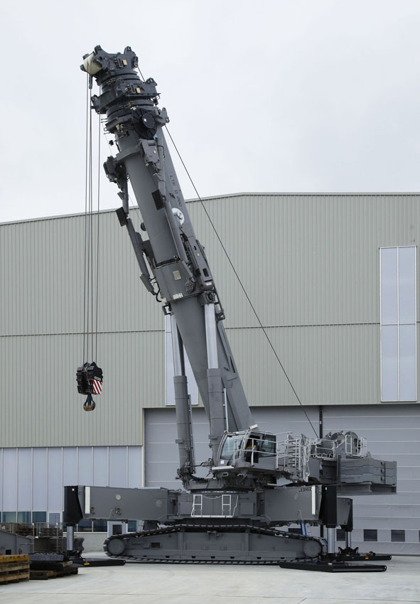 Rollout of the new Telescopic-Crawler Crane LTR 11200